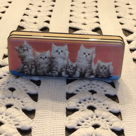 Vintage | Accents | Vintage Kitty Tin Thornes Toffee Tin England | Poshmark